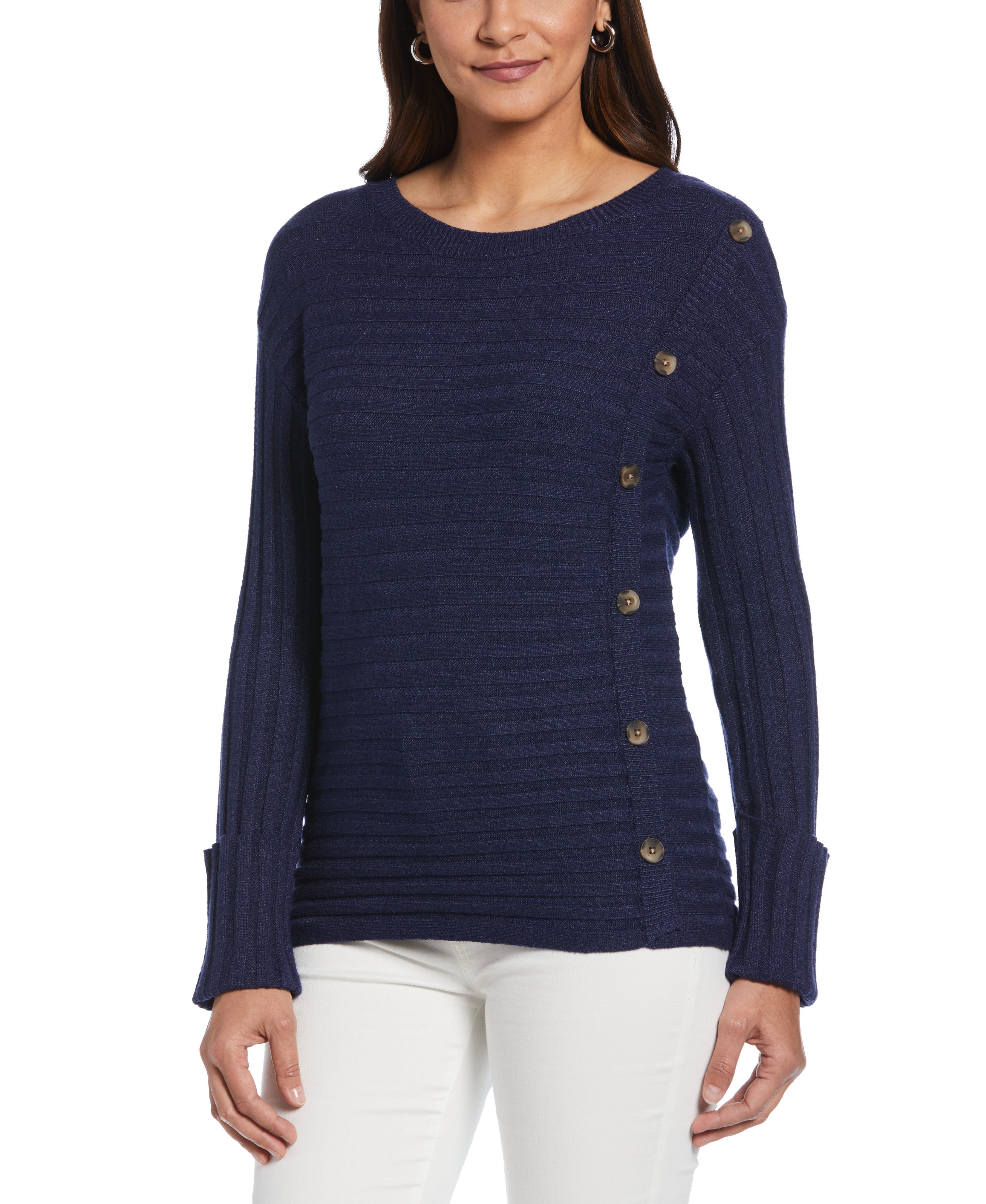 Women's Ribbed Sweater – Rafaella
