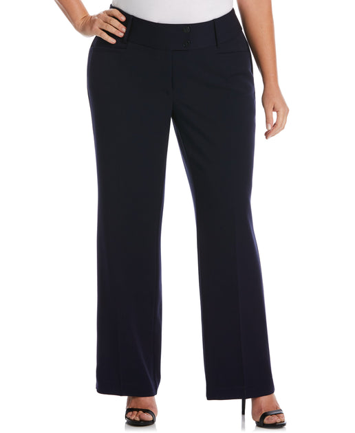 Plus Size Bootcut Fit Pants | Rafaella